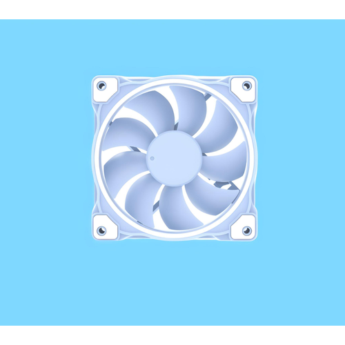 Вентилятор для корпуса ID-Cooling ZF-12025 Baby Blue 120mm, 900 2000 RPM, 4Pin PWM