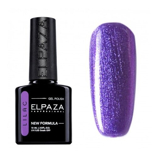 ELPAZA Гель-лак Lilac, 10 мл, 50 г, 09 Фиалковая роса