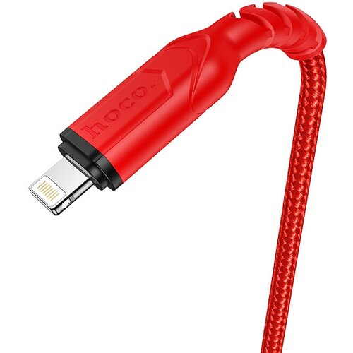 Кабель iPhone HOCO X59 2.4A Fast Charging красный 2 метра