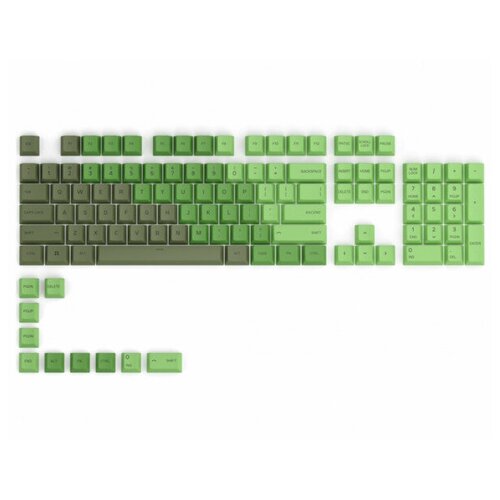 Комплект кейкапов Glorious GPBT Keycaps Olive