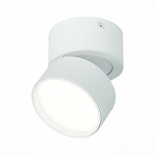 ST LUCE ST651.542.09 Светильник потолочный поворотный Белый LED 1*9W 4000K 720Lm Ra>90 120° IP20 D85xH87 170-240VV