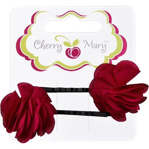 CHERRY MARY Z3001 Набор заколок для волос 2 шт. №02 розовый 21392097512