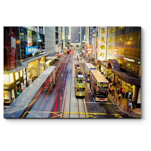 Модульная картина Летний Гонконг70x47