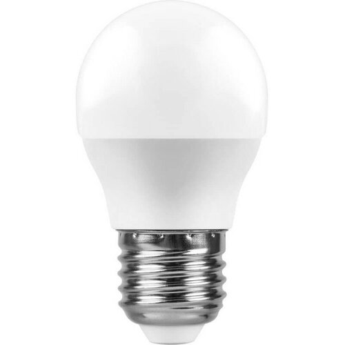 Лампа светодиодная LED 10вт Е27 белый матовый шар. 21221 NAVIGATOR