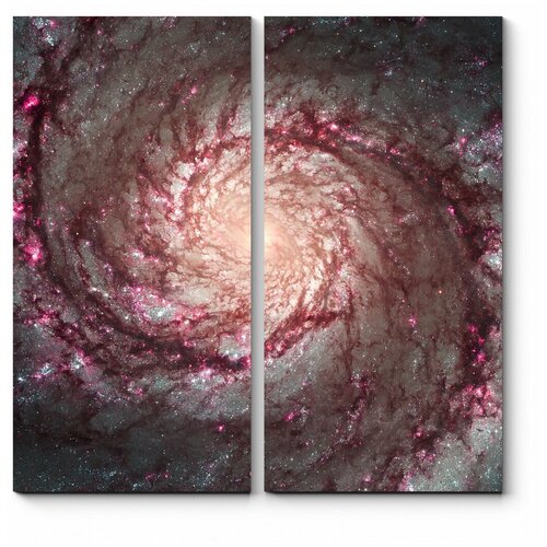 Модульная картина Далекая галактика 60x60