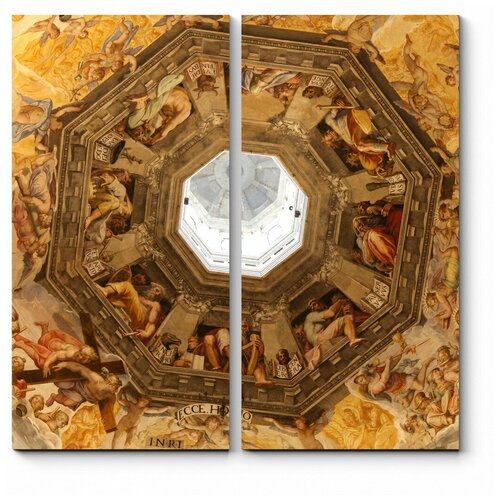 Модульная картина Собор Санта Мария дель Фьоре 110x110