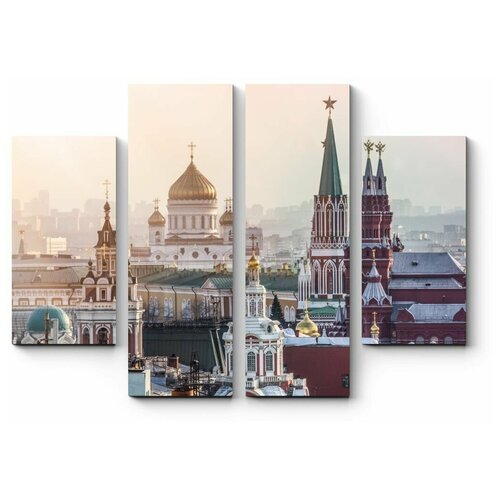 Модульная картина Великолепная Москва150x113