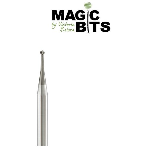 Magic Bits Шар твердосплавный 0,8 мм с продольно-поперечными насечками