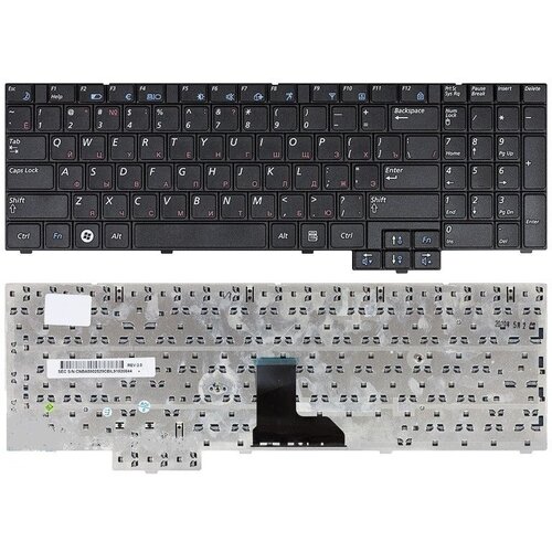 Клавиатура для ноутбука Samsung R519/R523/R525/R528/R530 Черная