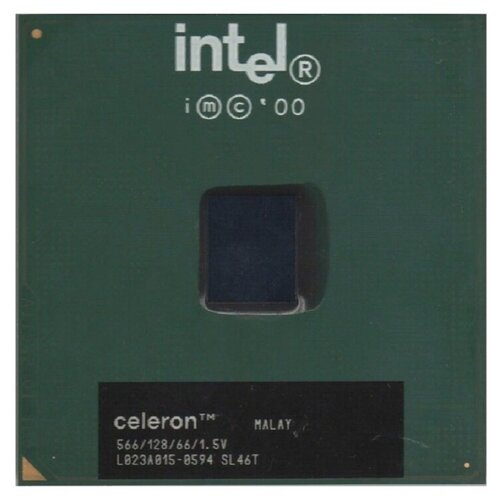 Процессор Intel Celeron 566MHz S370,  1 x 566 МГц, OEM
