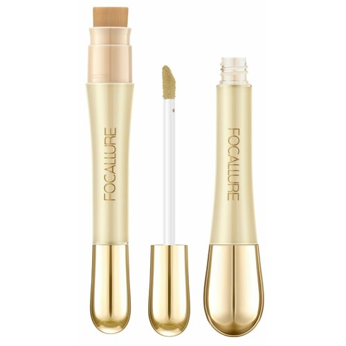 FOCALLURE Консилер с кистью Soft Matte Complete Concealer тон 06 против покраснений, 8 г