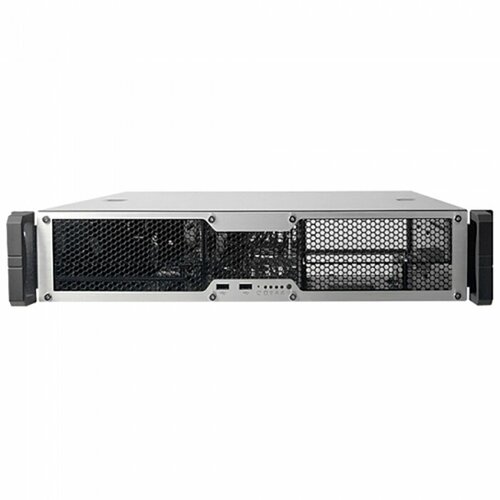 Серверный корпус ATX Chenbro RM24100H04*13753 Без БП чёрный серебристый