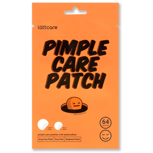 Патчи точечные от прыщей Lattcare Pimple Care Patch, 64 шт