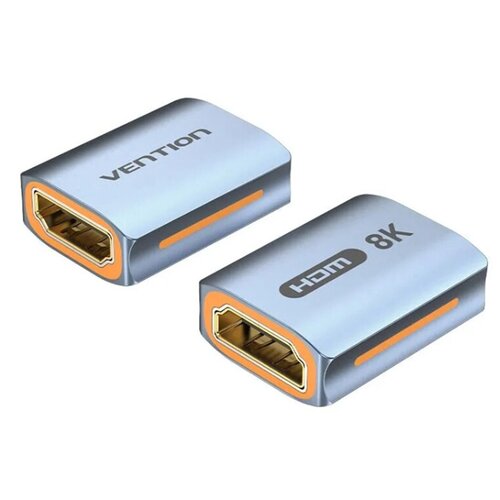 Переходник HDMI v2.1 19F(мама) 19F(мама) Vention 8К Адаптер для соединения кабелей к телевизору арт. AIUH0