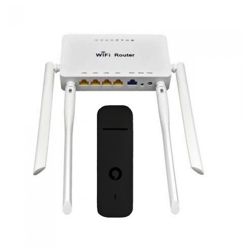 Модем 3G/4G LTE K5161 (huawei E3372h-320) с роутером ZBT 1626 Wi-Fi+Ethernet