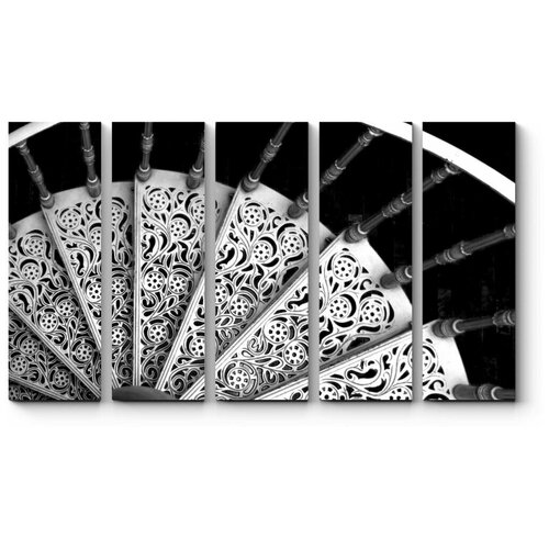 Модульная картина Винтажная лестница140x84
