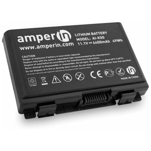Аккумулятор Amperin для Asus 70-NLF1B2000Z 11.1V (4400mAh)