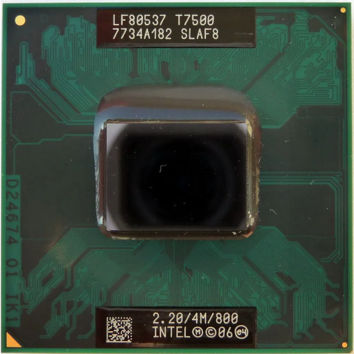 Процессор Intel Core 2 Duo Mobile T7500 Merom 2 x 2200 МГц, OEM