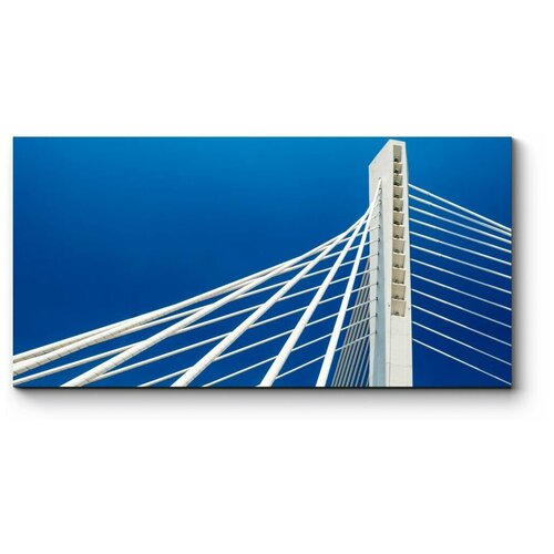 Модульная картина Белоснежный мост 60x30