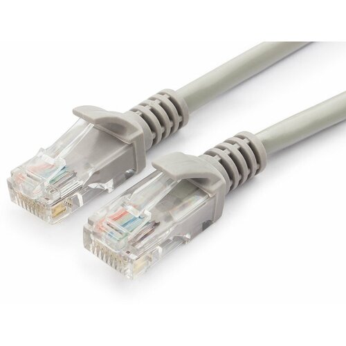Vention Патч-корд прямой Ethernet UTP cat.6, RJ45 сетевой кабель для ноутбука, роутера, кабель локальной сети, длина 5 м, цвет серый