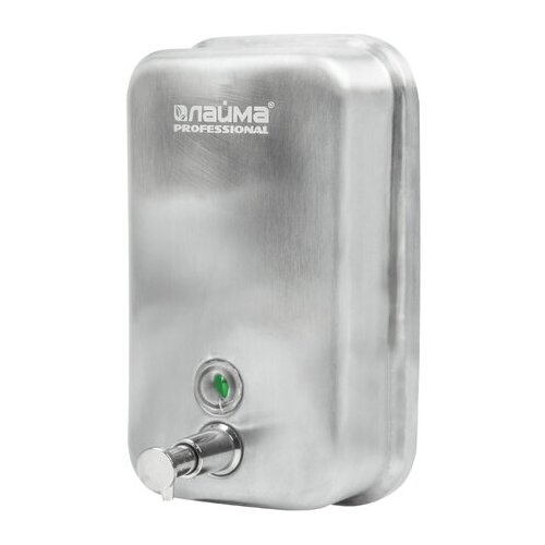 Дозатор  для жидкого мыла Лайма 605393/605395, серебристый матовый