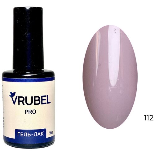 112 Гель-лак Nude Vrubel Pro, 9 мл