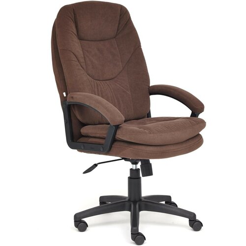 Компьютерное кресло TetChair Comfort LT для руководителя, обивка: текстиль, цвет: коричневый 6