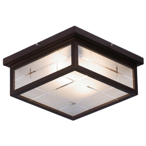 Потолочный светильник Velante 548-727-02, E27, 80 Вт, кол-во ламп: 2 шт., цвет: коричневый