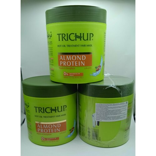 Тричап Маска для волос Trichup с Миндальным протеином (Almond Protein) 500 мл.