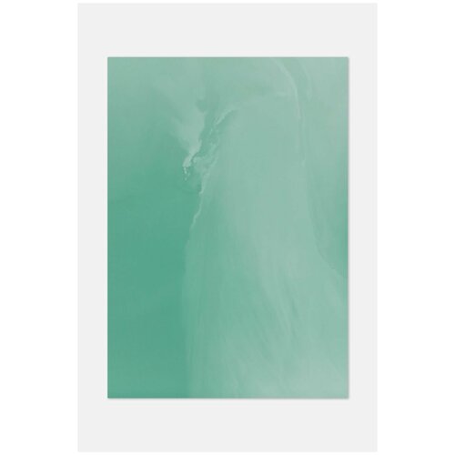 Постер для интерьера Postermarkt, 40х50 см в тубусе, Зелёный #20