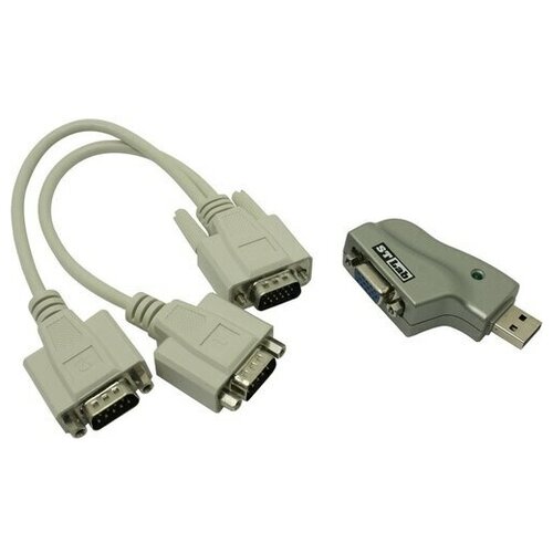 Переходник USB 2.0 -> 2x COM St-lab U-360