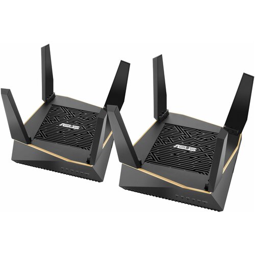 Wi-Fi Mesh система ASUS AX6100 (RT-AX92U 2 Pack), черный