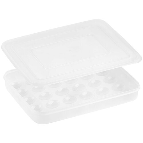 Контейнер пластиковый для хранения яиц PERFECTO LINEA 30 ячеек прозрачный (34-342651)
