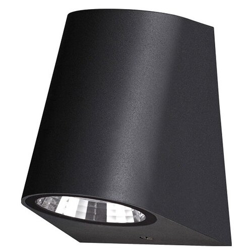 Novotech Уличный настенный светильник Opal 358295 светодиодный, 4 Вт, цвет арматуры: черный, цвет плафона черный