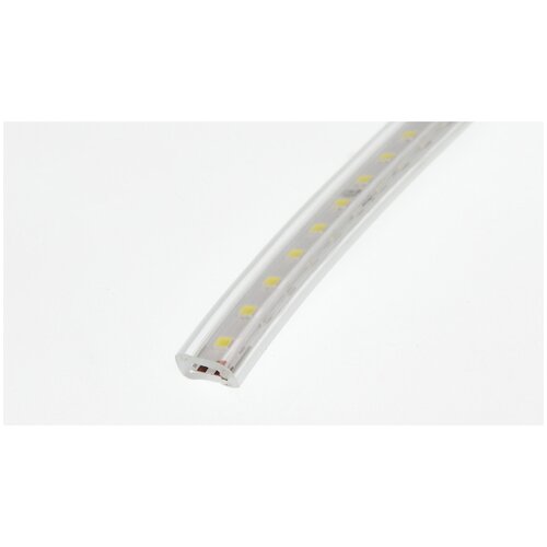 Светодиодная лента 220V, 2835 120 led, day white, 120F, IP68