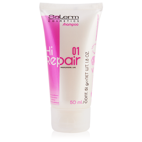 Salerm Cosmetics шампунь Hi Repair для восстановления поврежденных волос, 50 мл