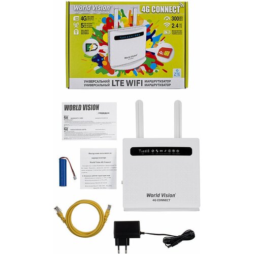 Роутер Wi-fi двухдиапазонный беспроводной маршрутизатор с внешними антеннами LTE 4G CONNE