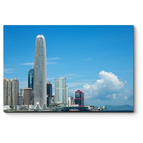 Модульная картина Небоскребы Гонконга 40x27