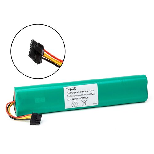 Аккумулятор для робота-пылесоса Neato Botvac 70e, 75, 80, 85. 12V 2000mAh Ni-MH. PN: 945-0129.