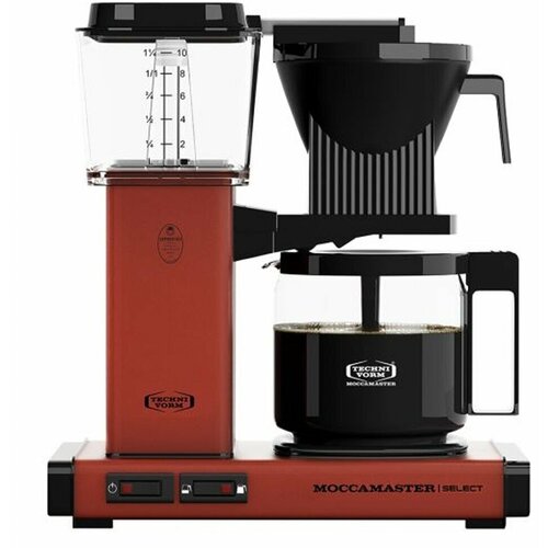 Профессиональная капельная кофеварка Moccamaster KBG Select, красный металлик, 53990
