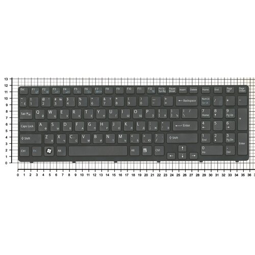 Клавиатура для ноутбука SONY SVE15 черная