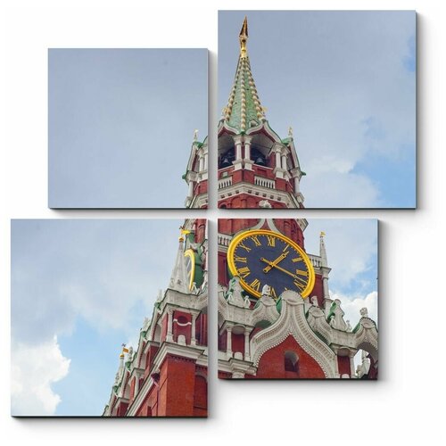 Модульная картина Спасская Башня, Москва 180x180