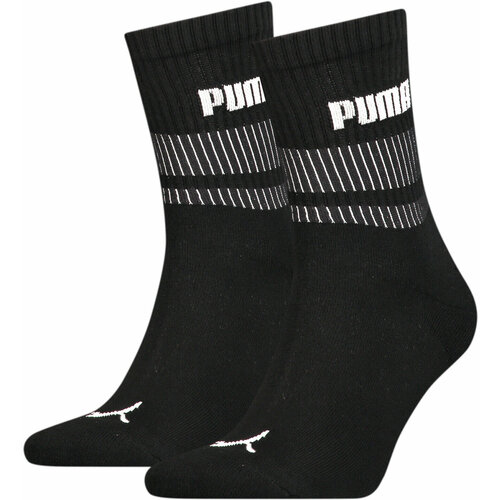 Носки PUMA, 2 пары, размер 4346, черный