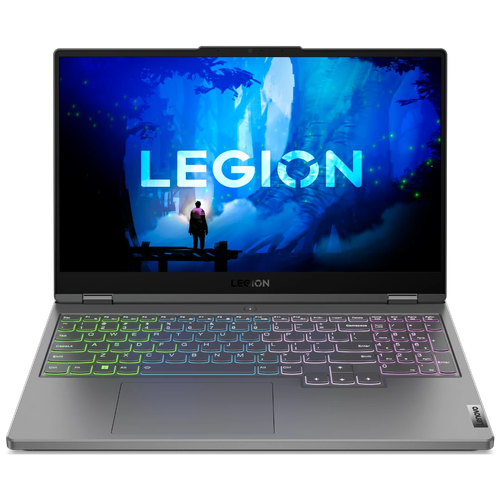 15.6" Ноутбук Lenovo Legion 5 Gen 7 15ARH7H 2560x1440, AMD Ryzen 7 6800H 3.2 ГГц, RAM 16 ГБ, DDR5, SSD 1 ТБ, NVIDIA GeForce RTX 3070 Ti, Windows 11 Home, RU, 82RD006QRU, Storm Grey