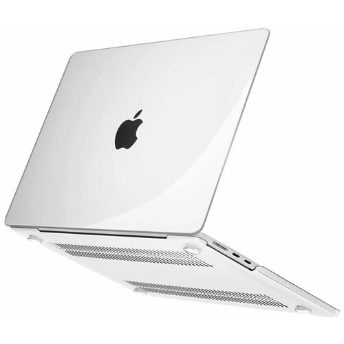 Пластиковый чехол для Apple MacBook Air A2681, 13.6 дюйма, Apple M2 (прозрачный)