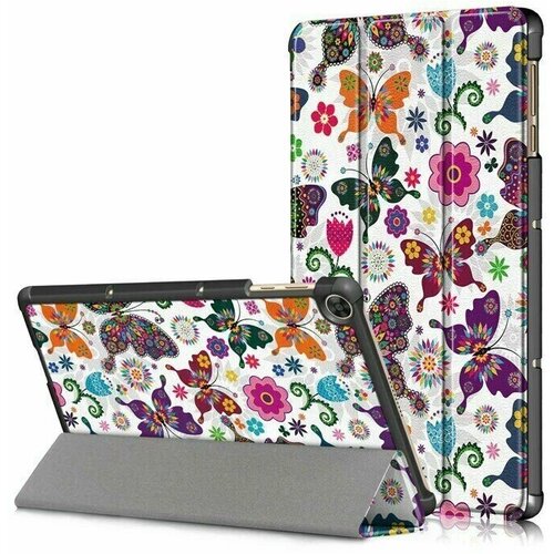 Чехол Smart Case для Huawei MatePad T10 / T10s / C5e / C3 / Honor Pad X8 / X8 Lite / X6 (Butterflies)