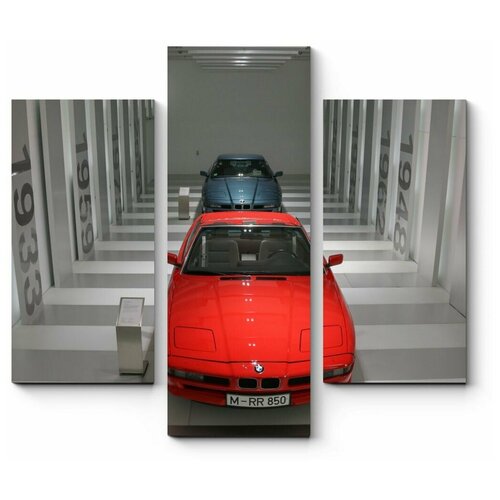 Модульная картина Музей BMW в Мюнхене60x54