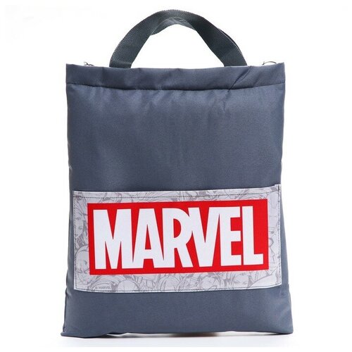 Сумка шоппер Marvel, серый
