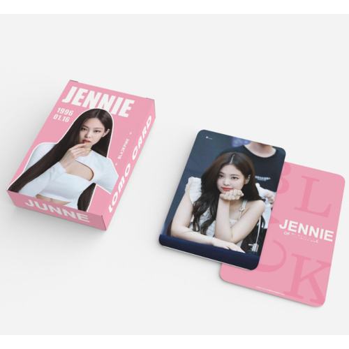 K-pop Black pink карточки "Jennie" блэкпинк, карты Блэк Пинк кпоп