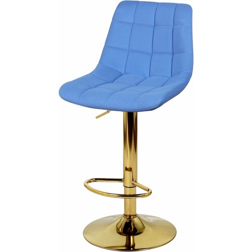 Комплект барных стульев Дижон WX-2822 Голубой велюр, 2 шт.